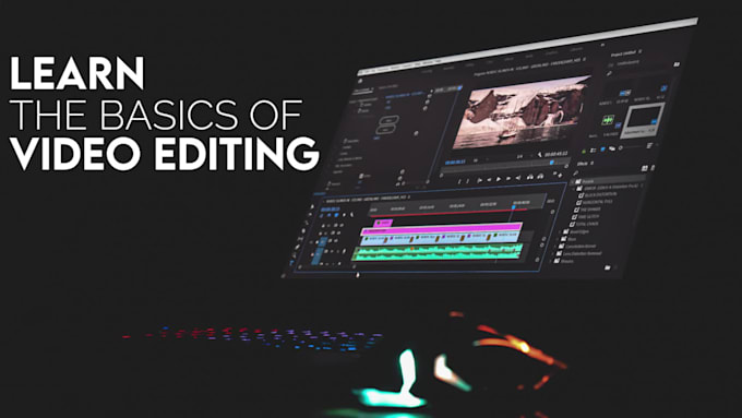 Teach basic video editing in adobe premiere pro by Graphicscave | Fiverr