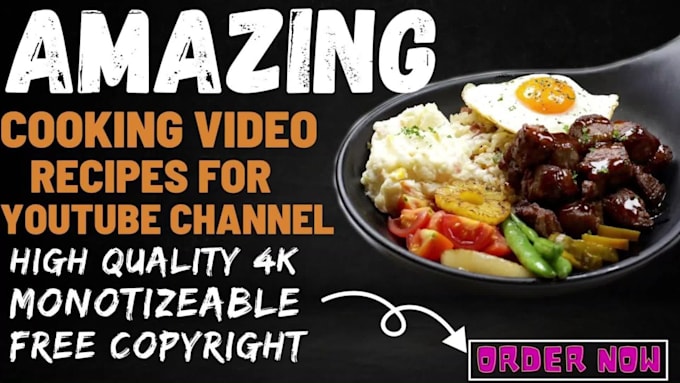 Create cooking video for youtube channel by Sadiach007 | Fiverr