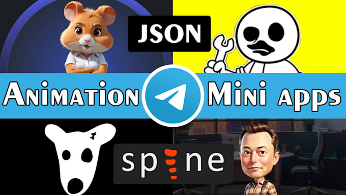 Create animation in spine format json by Alorien | Fiverr