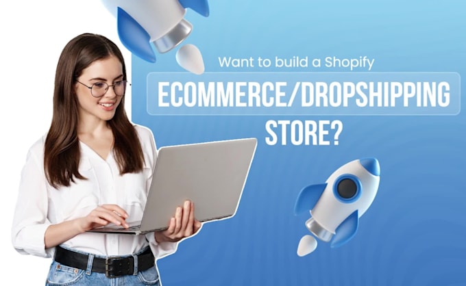 Create automated shopify dropshipping store shopify website design by Mahar_zainab | Fiverr