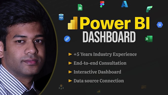 Be your power bi developer for custom dashboards by Roydipbd | Fiverr