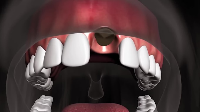 Make 3d teeth animation 3d dental video animation 3d orthodontic ...