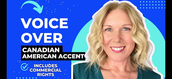 Record a female english canadian american voice over by Lindalatisnere ...