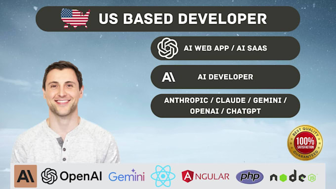Develop Chatgpt Ai App Ai Saas Ai Web Application Llm Ai Software