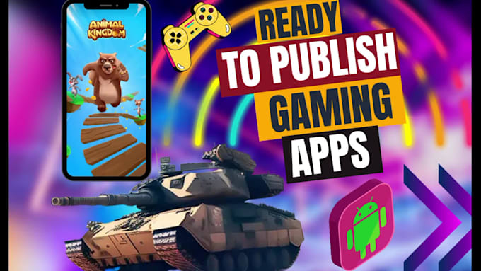 Build ready to publish game, money making android game app with admob ...