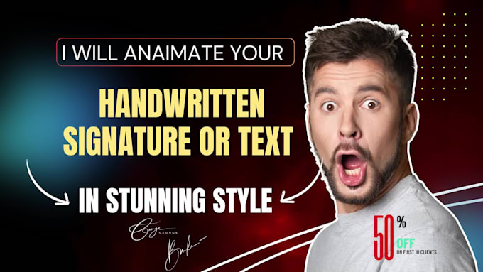 Animate your handwritten signature or text in stunning style by Quantum ...