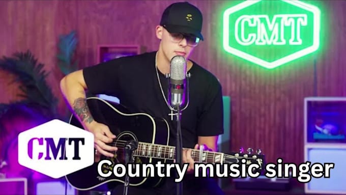Be your country music singer songwriter vocalist and guitarist music by ...