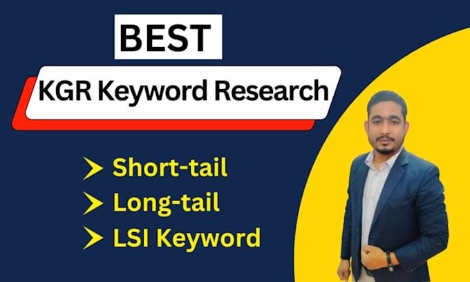 Do the best kgr keyword research with competitor analysis by Almamun ...