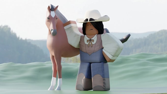 Do 3d character model and sculpt for your roblox and unity game by ...