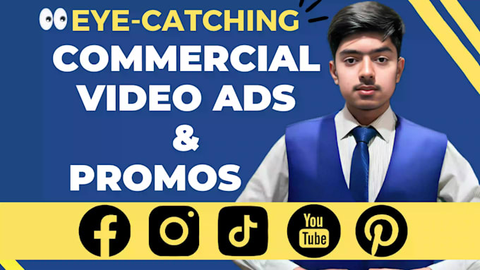 Create commercial video editing ads for facebook and tiktok video ads ...