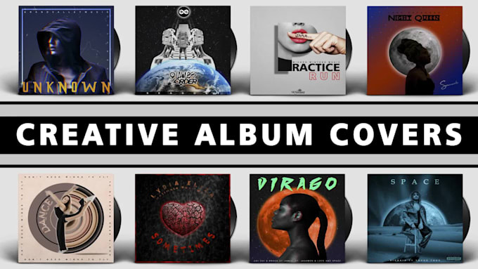 Design a creative album cover or single cover by Nuone_sen | Fiverr