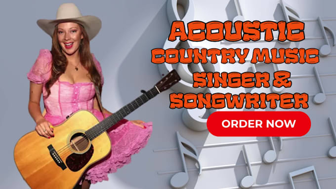 Be your acoustic country music female singer and songwriter by ...