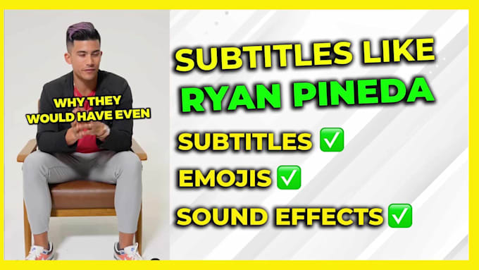 Add subtitles like ryan pineda and alex hormozi by Anukritikandpal | Fiverr