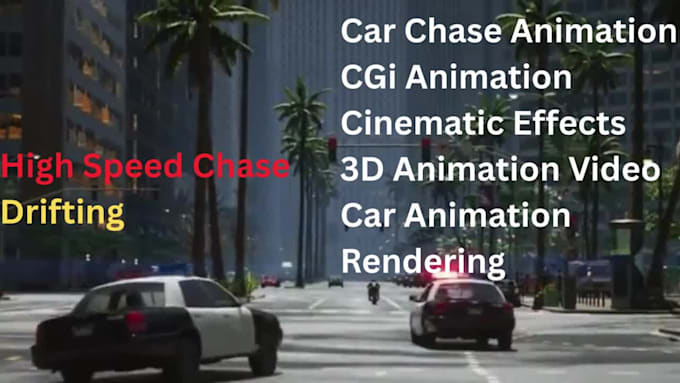 Create a cinematic 3d car chase animation or action sequence in unreal engine by Ghratech | Fiverr