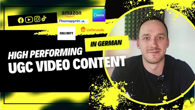 Be your authentic male ugc creator by Timougc | Fiverr