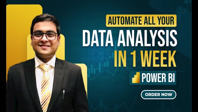 Automate your data analysis with power bi by Shayanrizwan | Fiverr