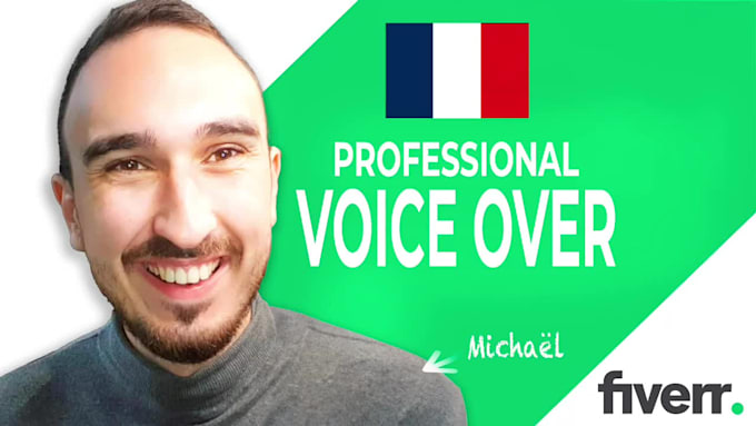 Be your french male voice over and voice actor by Michalfeist | Fiverr