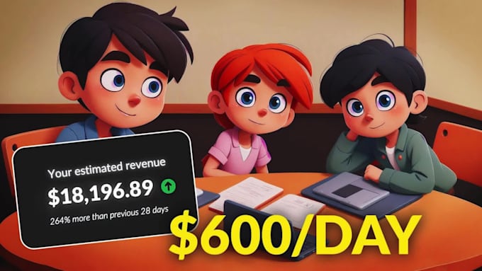 Create most winning animation for kids, kids learning videos, nursery ...