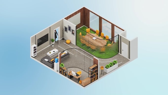 Do 3d isometric video, 3d isometric explainer animation, 3d animation video by Pixelsculpt3d ...