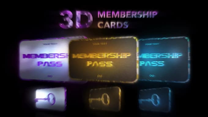 Do gold 3d membership card nft cards trading card by Alternatefuture ...