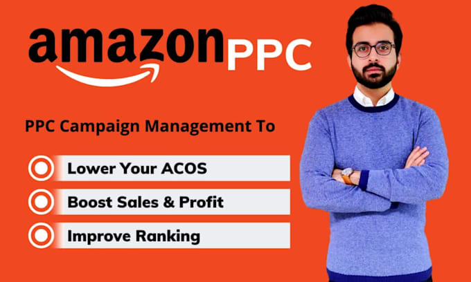 Setup, manage and optimize amazon ppc fba advertising ad campaigns by Usman2111 | Fiverr