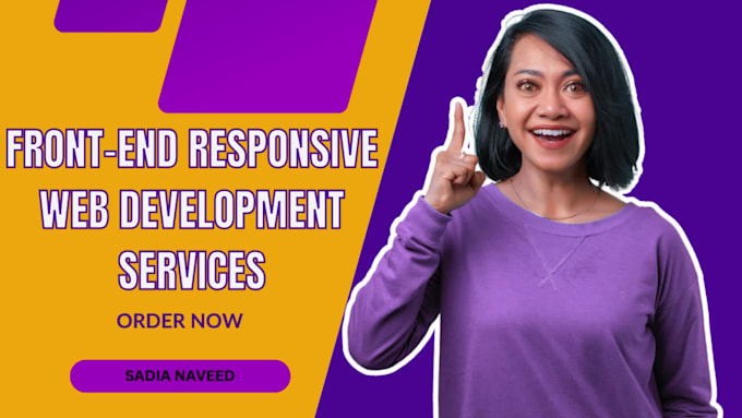 Do web development as frontend html css website developer by Sadianshaikh | Fiverr