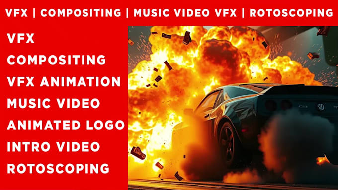 Create vfx compositing, music video vfx, vfx animation, animated logo intro by Wajahathafeez1 ...