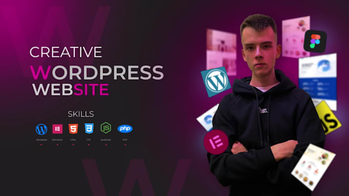 Develop and design modern wordpress website by Andrewvikuk | Fiverr