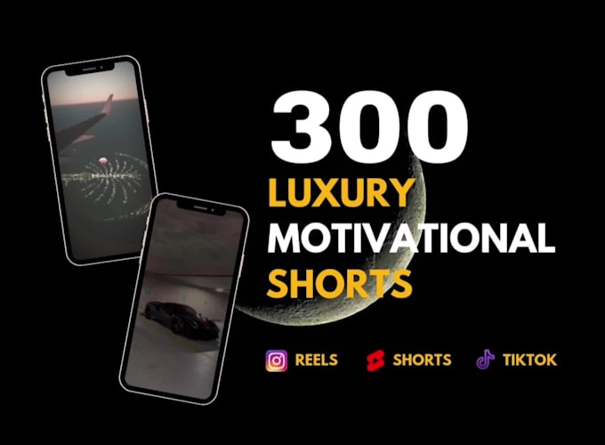 Create 300 luxury motivational instagram reels,youtube shorts and ...