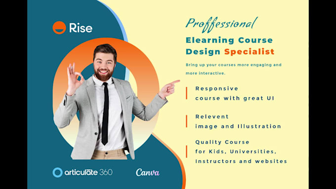 Design elearning course in articulate storyline 360 by Abirkhan412 | Fiverr