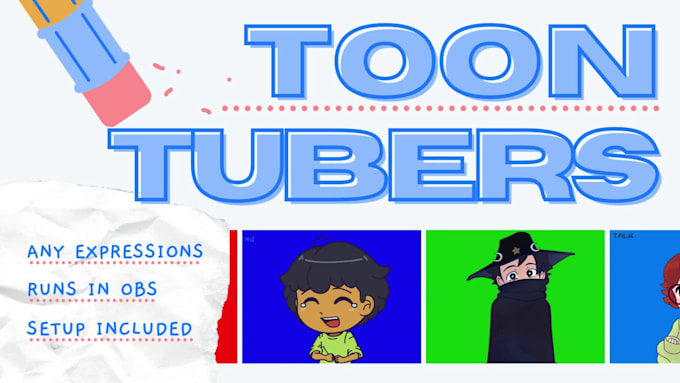 Animate and setup your toontuber avatar for streaming and videos by ...