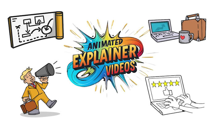 Create doodle whiteboard animation and 2d explainer video in 24 hours by Sensei661 | Fiverr
