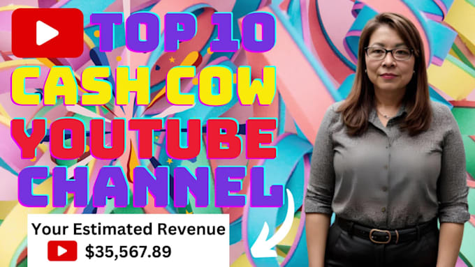 Create automated cash cow, cash cow channel, cash cow videos, youtube video by Haryabah_studio ...