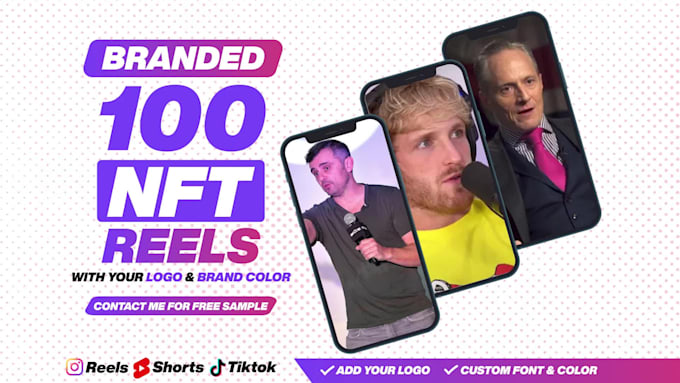 Make nft and metaverse instagram reels and youtube shorts by Motivation_reel | Fiverr