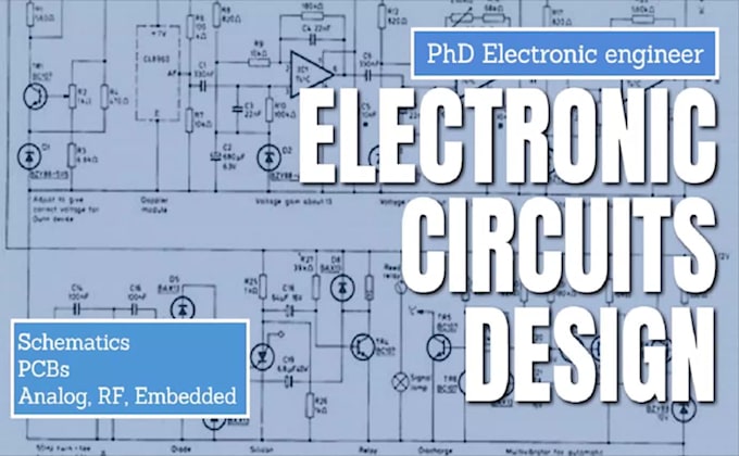 Design electronic circuit schematic simulation pcb by Electronsengine ...