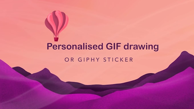 Create animated gif or giphy sticker by Mariashtelle | Fiverr