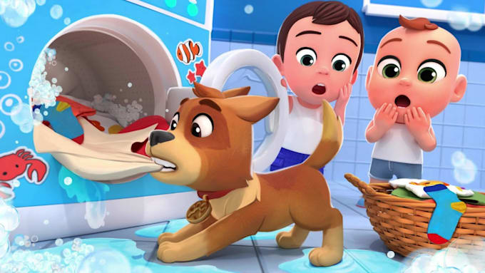 Do 3d commercial ads, 2d cartoon video, animation for kids, kids ...
