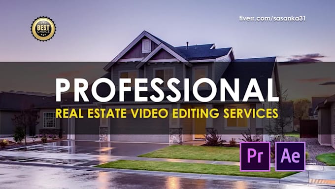 Do professional real estate video editing in 24 hours by Sasanka31 | Fiverr