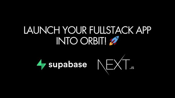 Create your website with nextjs and supabase by Waleed_24_7 | Fiverr