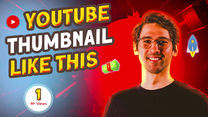 Do eye catching youtube thumbnail designs to boost your views and clicks by Designtactor | Fiverr