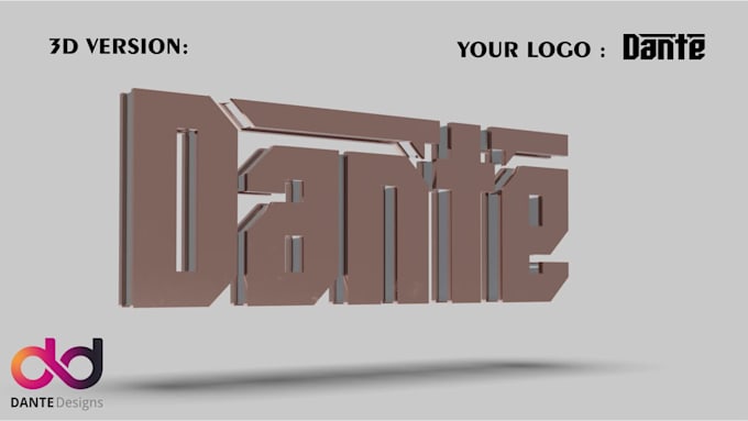 Create a 360 logo animation for your business by Dantestan | Fiverr