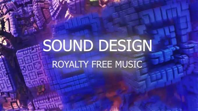 Make a unique sound design for your project by Cano_sound | Fiverr