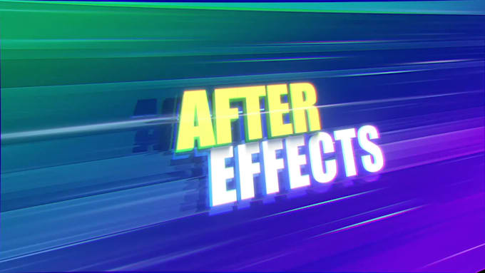 Edit any after effects template or make a custom animation by Motusdi ...