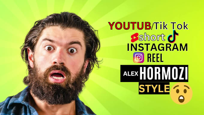 Edit Reels And Tik Tok Videos Similar To Alex Hormozi Captions By