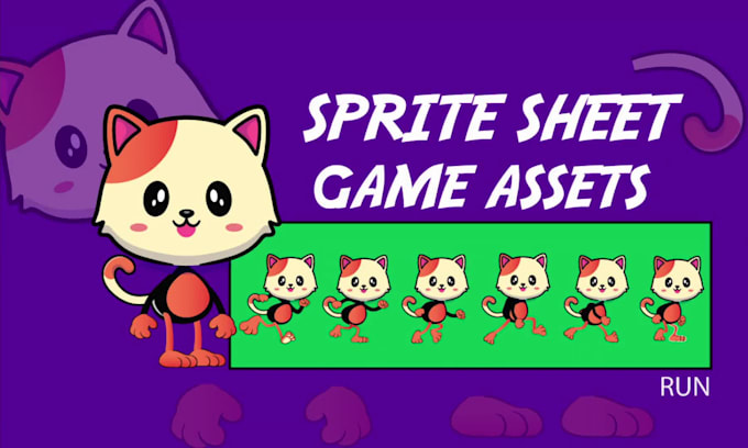 Create game assets, sprite sheet and 2d character for your games and ...