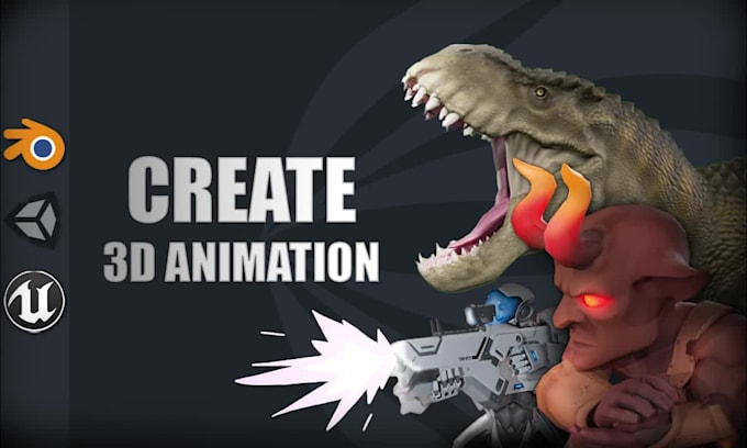 Create 3d animated character for gamedev,cartoon,cinematic by Taras ...