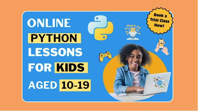 Teach python to kids in a fun and engaging way from basics by Suvathi21 ...