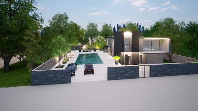 Do architectural and interior 3d modeling 3d renderings by Martinamitrevsk | Fiverr