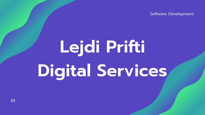 Develop web applications for you by Lejdi_prifti | Fiverr