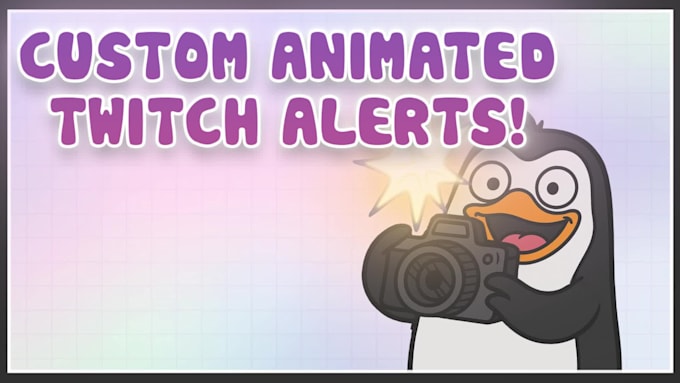 Create custom animated twitch alerts for streamers by Ricovfb | Fiverr